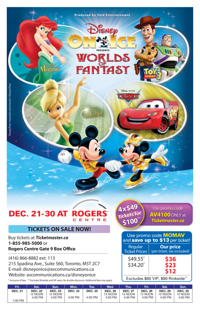 Disney on Ice - Worlds of Fantasy Review | MomMomOnTheGo.com
